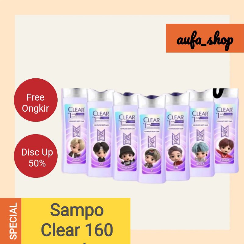 Jual Sampo Clear Complete Softcare Tinytan 160 ml Rijek Stiker | Shopee ...