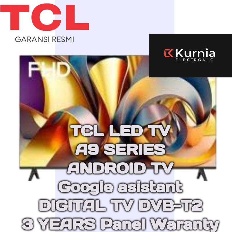 Jual TCL LED TV 43A9 Full HD SMART ANDROID TV 43 inch 2023 series ...