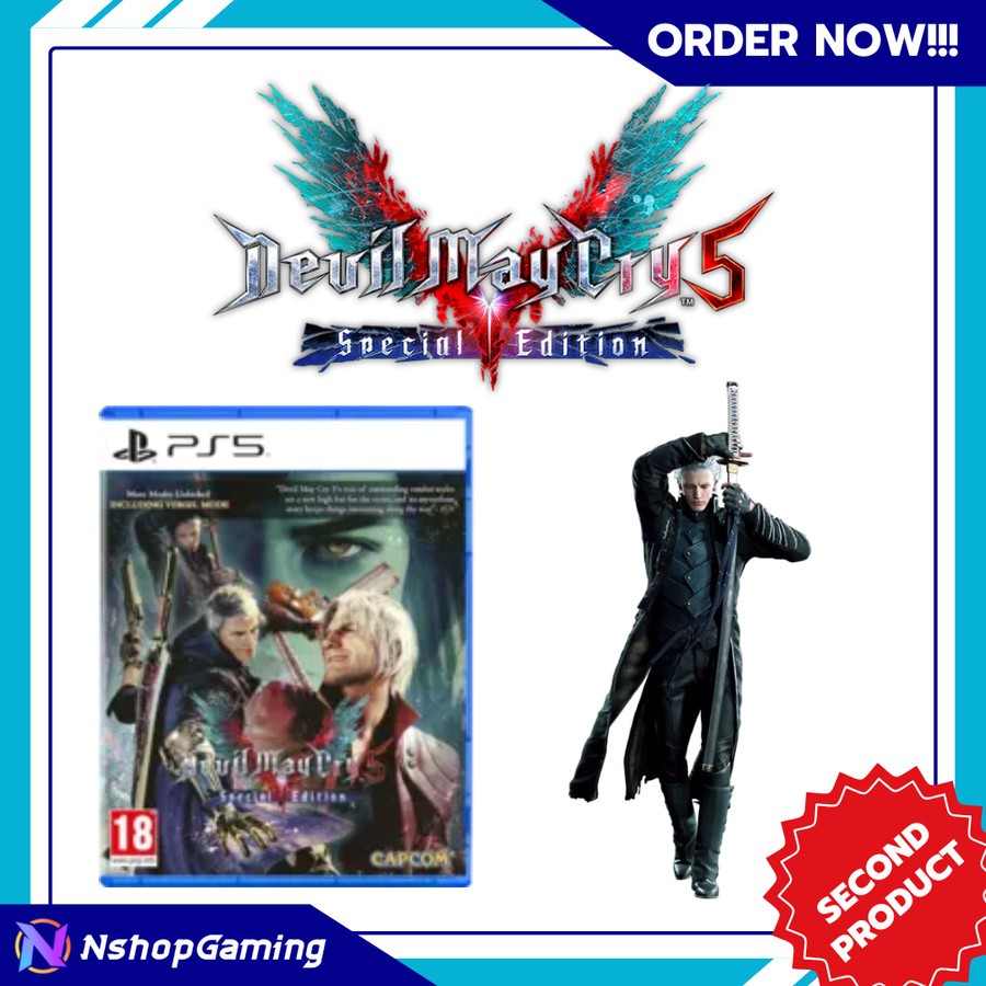 Jual Devil May Cry 5: Special Edition Playstation 5/Kaset PS5 (Second) | Shopee Indonesia