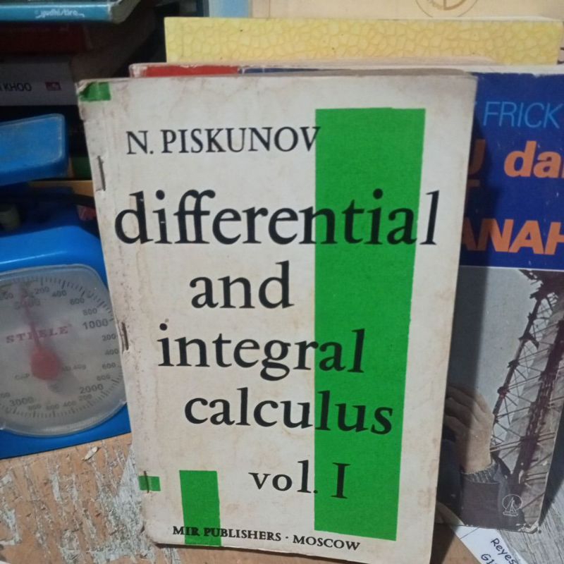 Jual BUKU N.PISKUNOV DIFFERENTIAL AND INTEGRAL CALCULUS VOL.1 | Shopee ...
