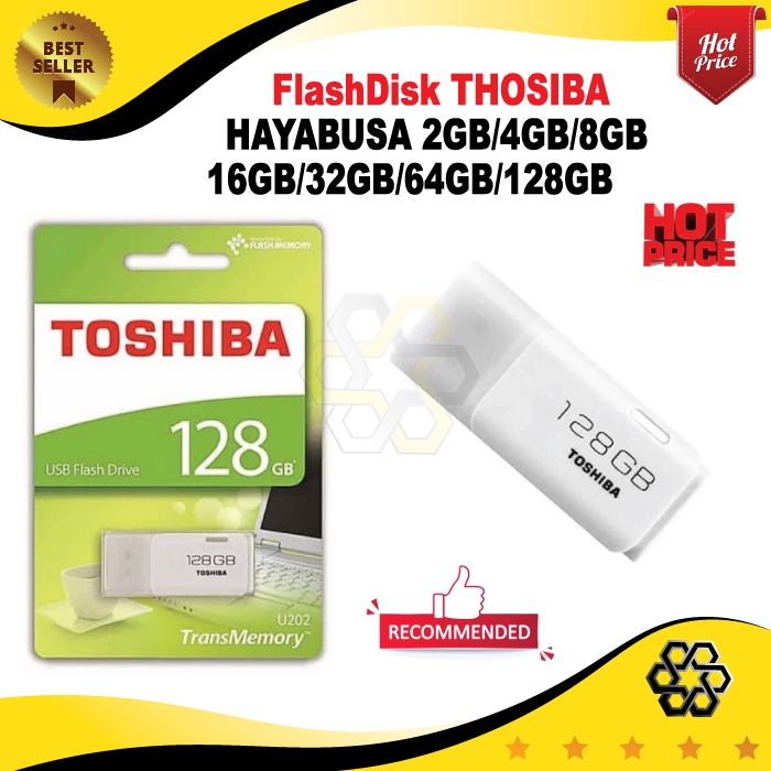 Jual FlashDisk Thosiba 2GB 4GB 8GB 16GB 32GB 64GB 128GB - USB Toshiba Original | Shopee Indonesia
