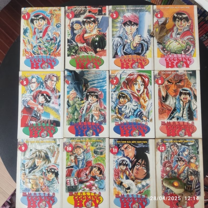 Jual Komik SET The Real Master Cooking Boy by Etsushi Ogawa | Shopee ...