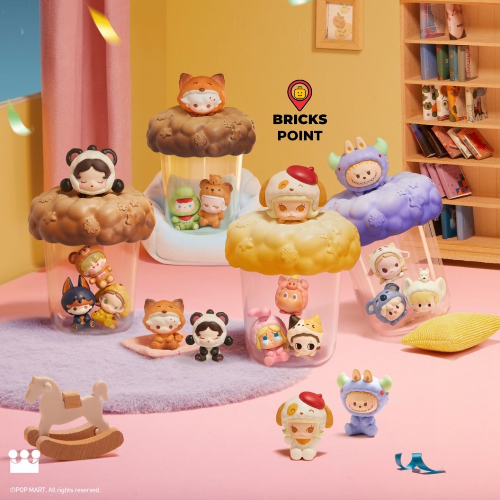 Jual POP MART ORIGINAL POP BEAN PAJAMA PARTY CROSS DRESSING SERIES ...