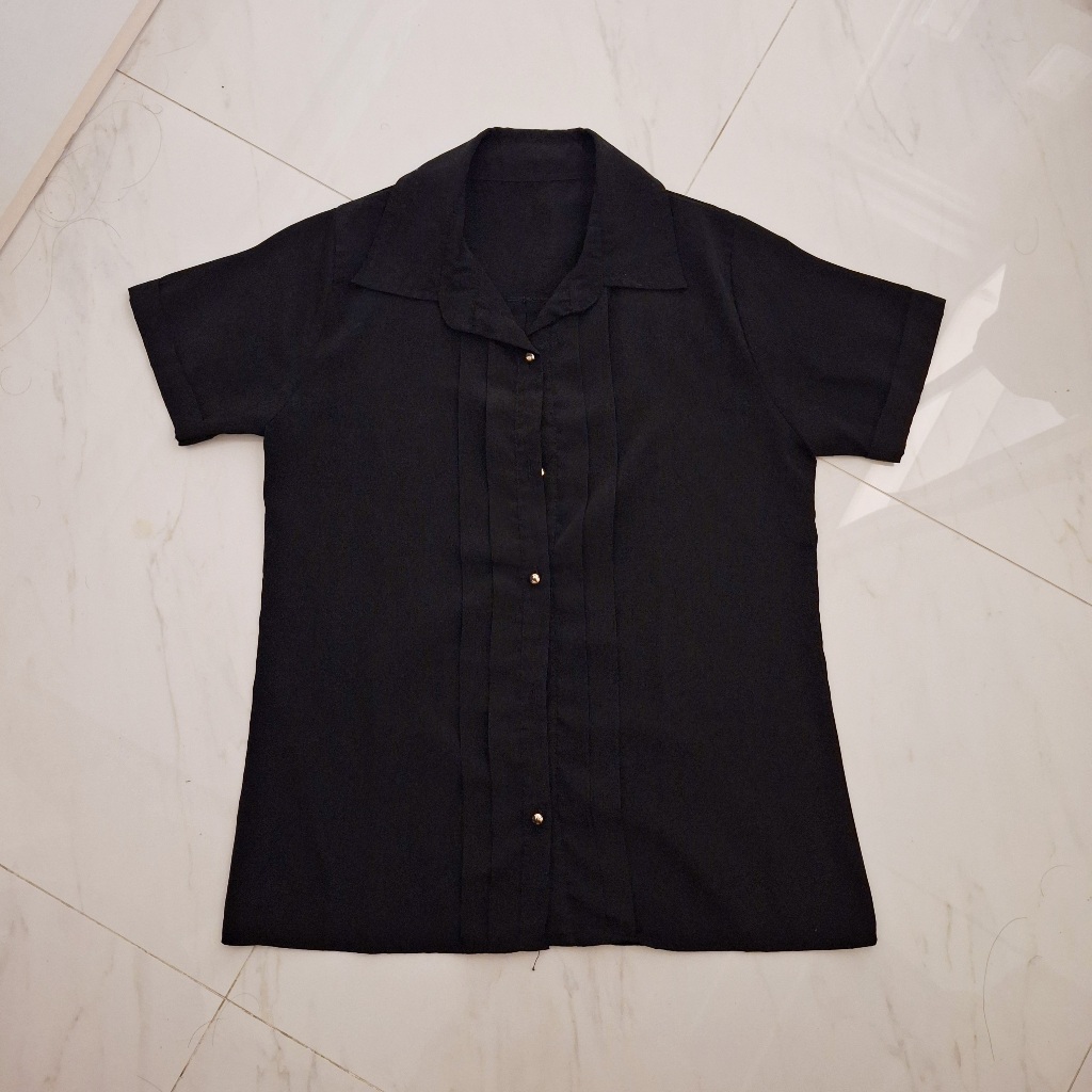 Jual [PRELOVED] Kemeja Bahan Linen Kemeja Lengan Pendek | Shopee Indonesia