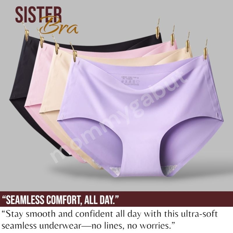 Jual Celana Dalam Wanita Seamless Tanpa Garis – Lembut & Nyaman, Anti Nampak, Ukuran XL & XXLķ ...