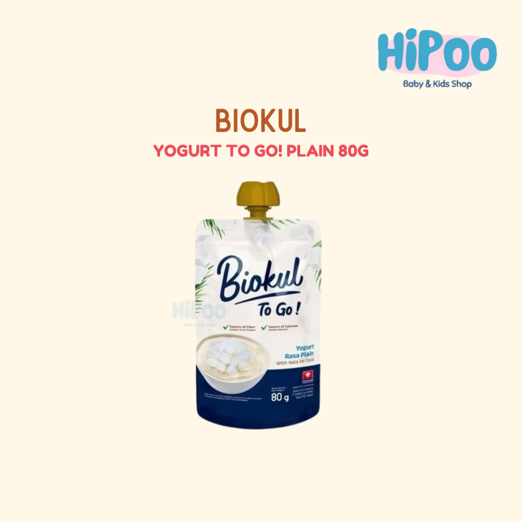 Jual BIOKUL Yoghurt To Go Plain Pouch 80 GR | Shopee Indonesia