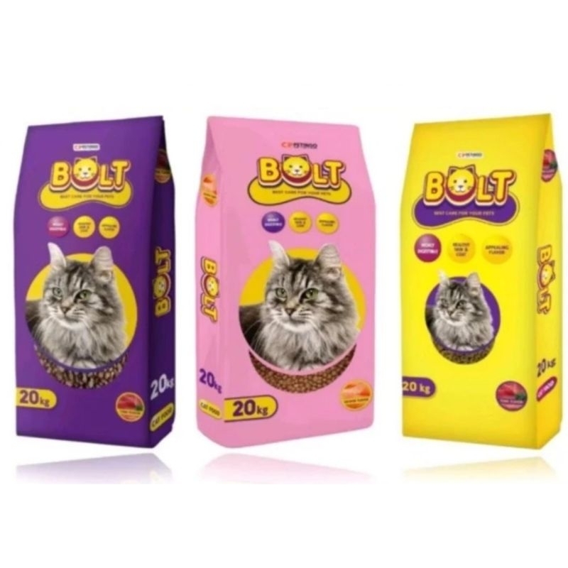 Jual Bolt Cat food Curah Tuna Atau Salmon 20 Kg(KHUSUS KURIR INSTANT ...
