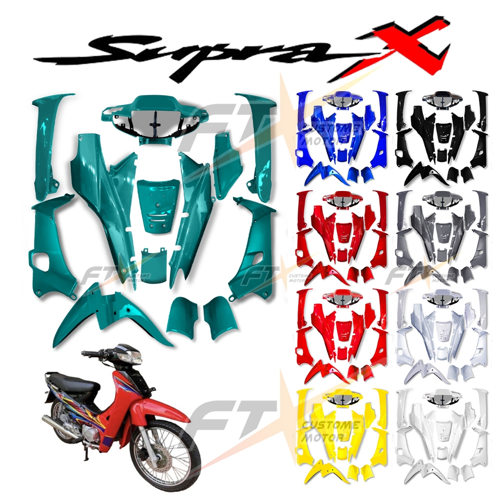 Jual Honda Supra X Cover Fullset Body Halus Honda Supra X Lama Varian ...