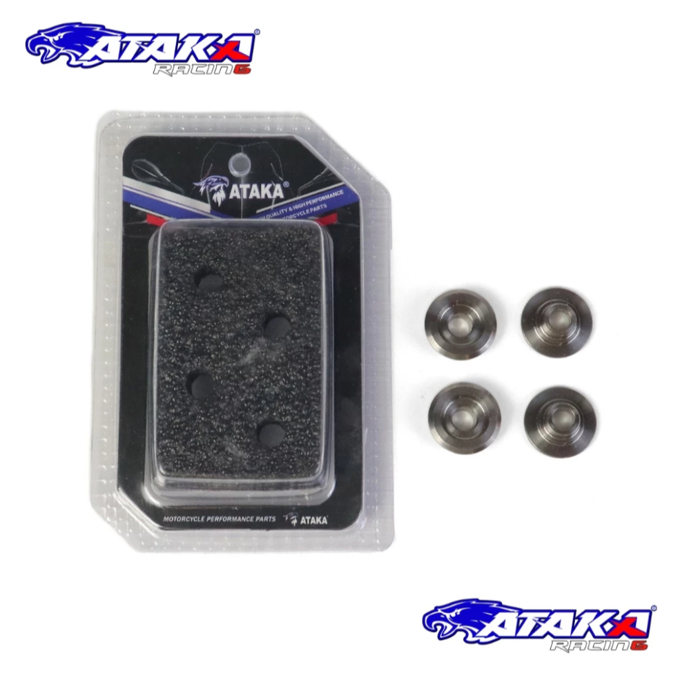 Jual ATAKA Racing Paduan Titanium Retainer batang 4.5mm rumah kuku klep ...
