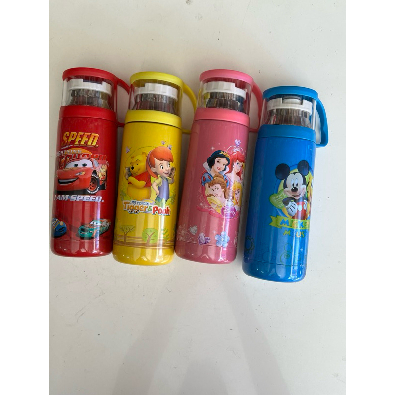 Jual Botol termos anak disney 350ml termos stainles steel tumbler minum ...