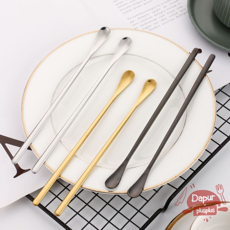 Jual Sendok Aduk Gagang Panjang Stainless Steel SUS 304 | Sendok ...