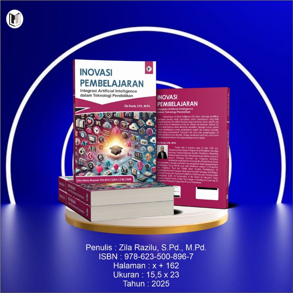 Jual BUKU INOVASI PEMBELAJARAN Integrasi Artificial Intelligence dalam Teknologi Pendidikan ...