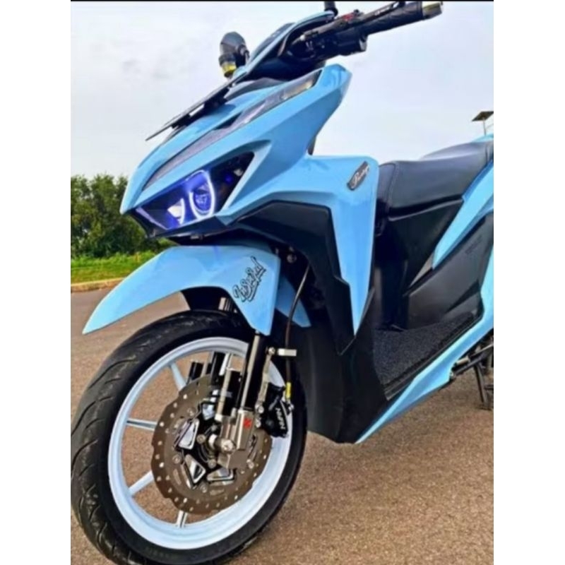 Jual cat warna blue meen solid cat biru muda solid cat motor cat mobil ...