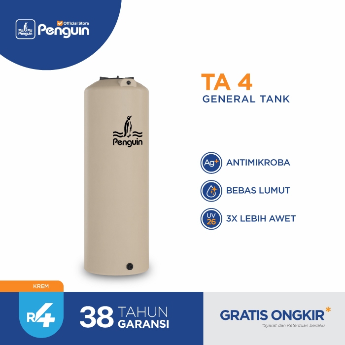 Jual Tangki Air Tandon Air Toren air Penguin TA 04 Ramping Slim Tall ...