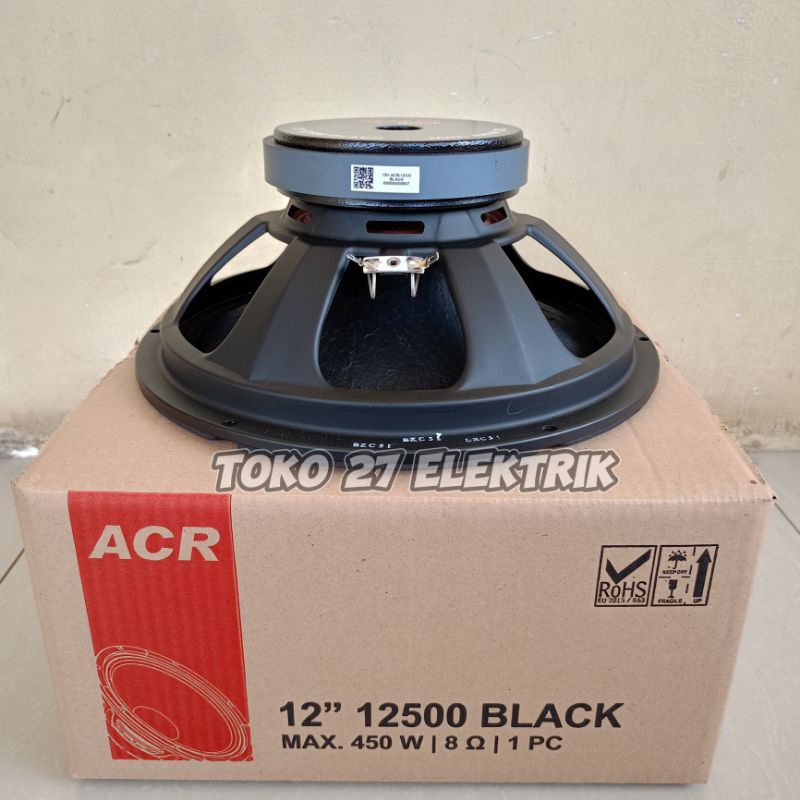 Jual Speaker ACR 12 inch 12500 BLACK | Shopee Indonesia