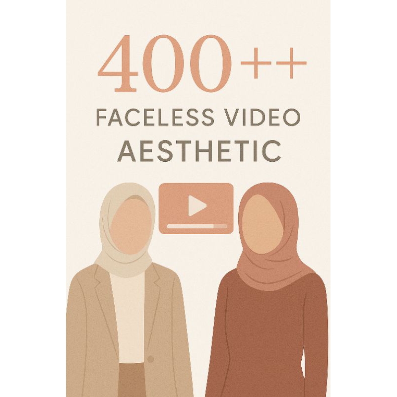 Jual 400++ Video Faceless Aesthetic + BONUS Foto Aesthetic | Konten ...