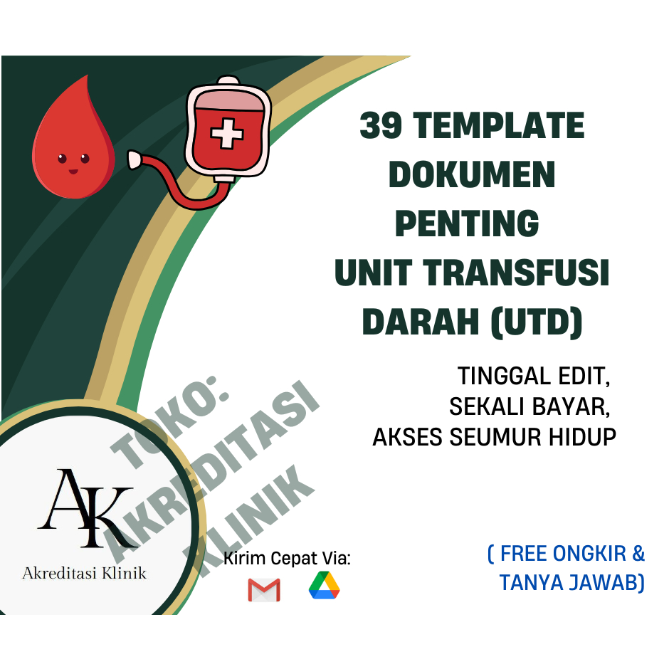 Jual 39 Template UTD Unit Transfusi Darah | Shopee Indonesia