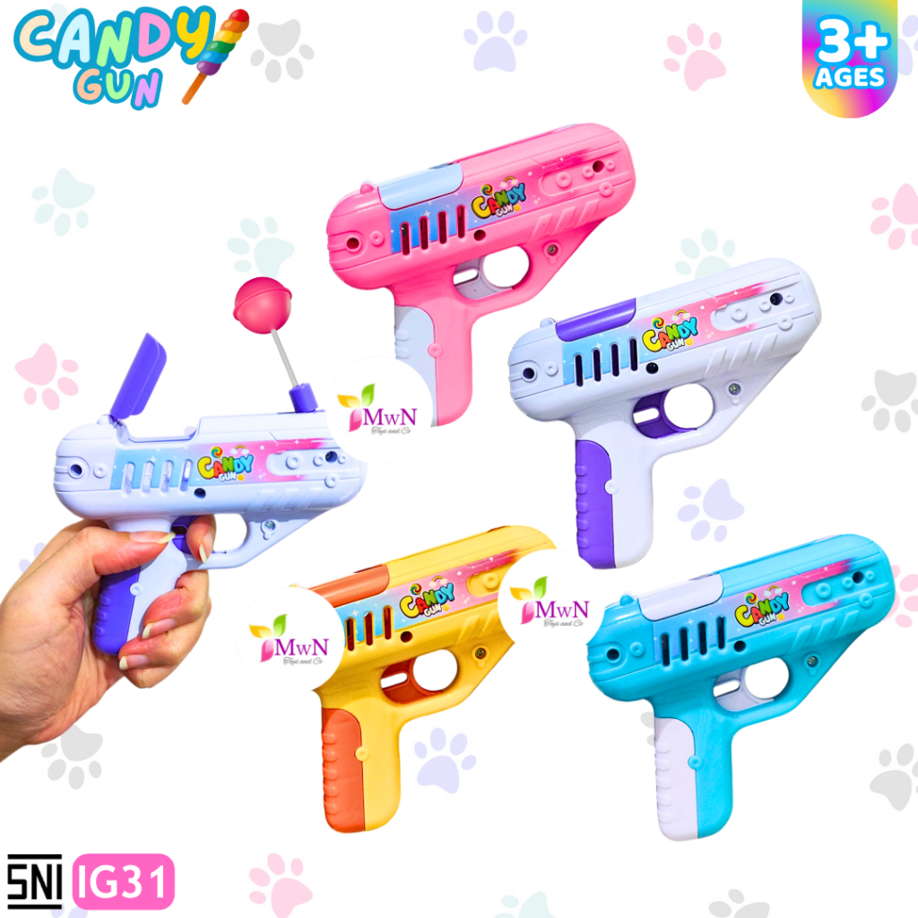 Jual MWN Mainan Anak Lucu CandyGun Permen IG31 | Shopee Indonesia