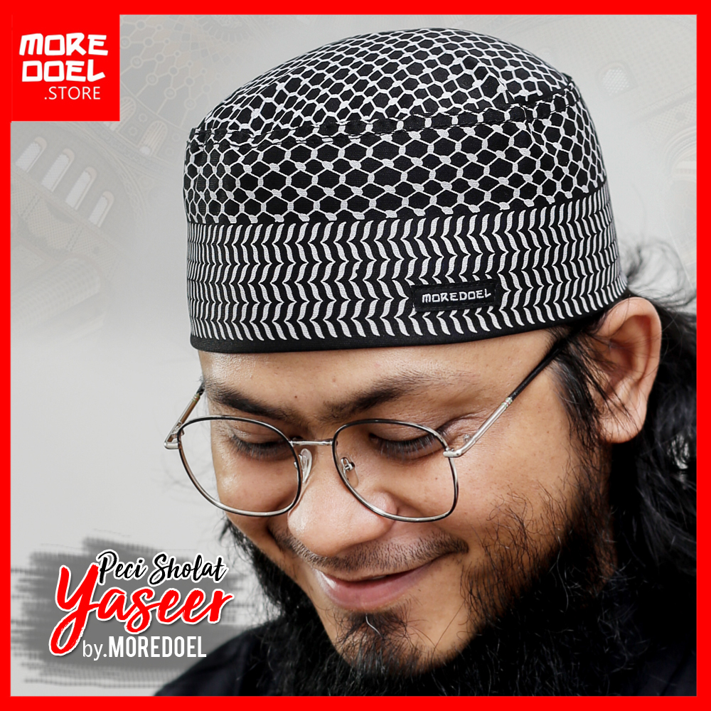 Jual MOREDOEL - Kopiah Peci Sholat Pria Motif Sorban Yaseer By Moredoel ...