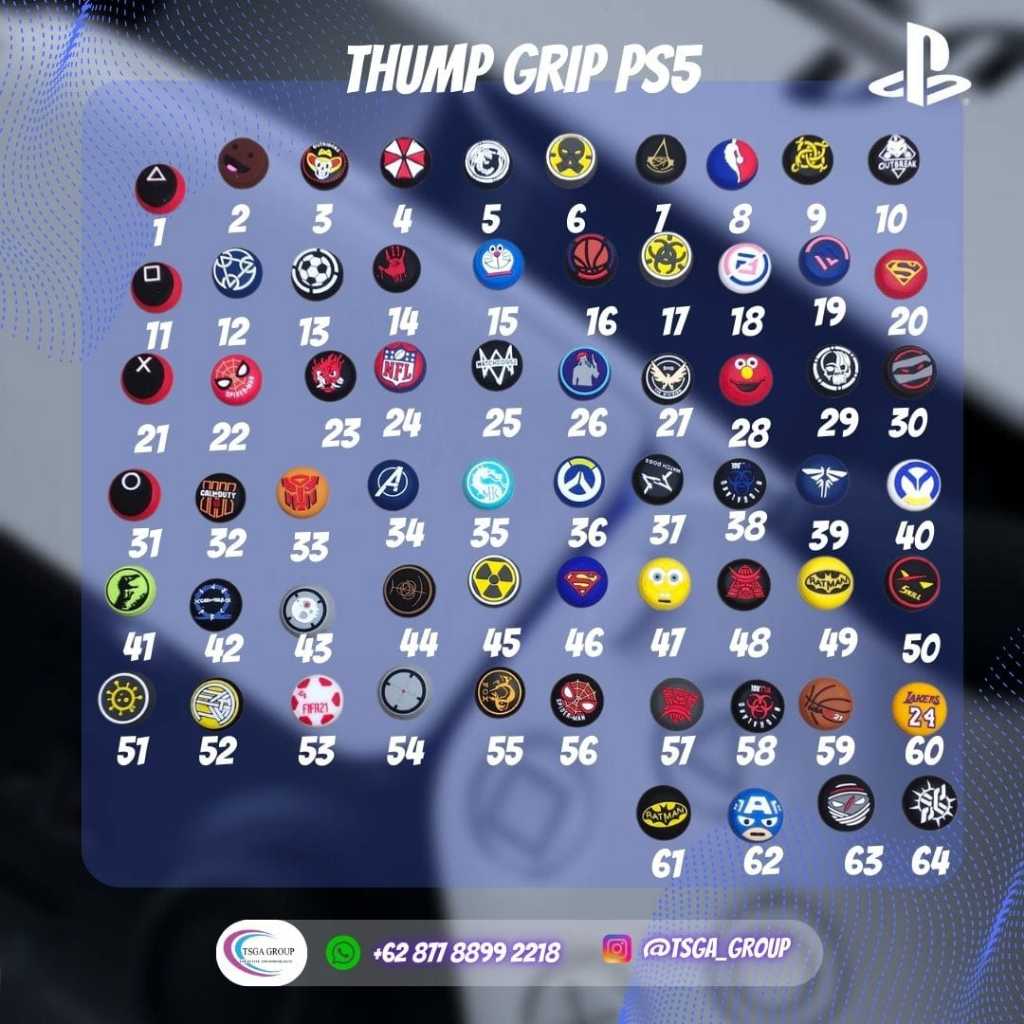 Jual Silicone Silikon Analog caps Thumbgrip PS5 / Xbox / PS4 / Nintendo ...