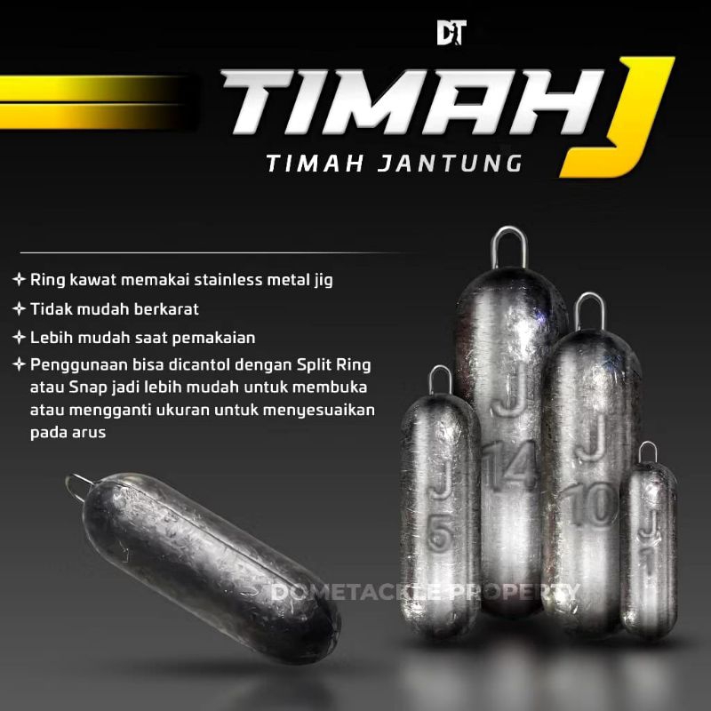Jual BANDUL PANCING TIMAH J1-J12 -TIMAH JANTUNG -TIMAH PEMBERAT ...