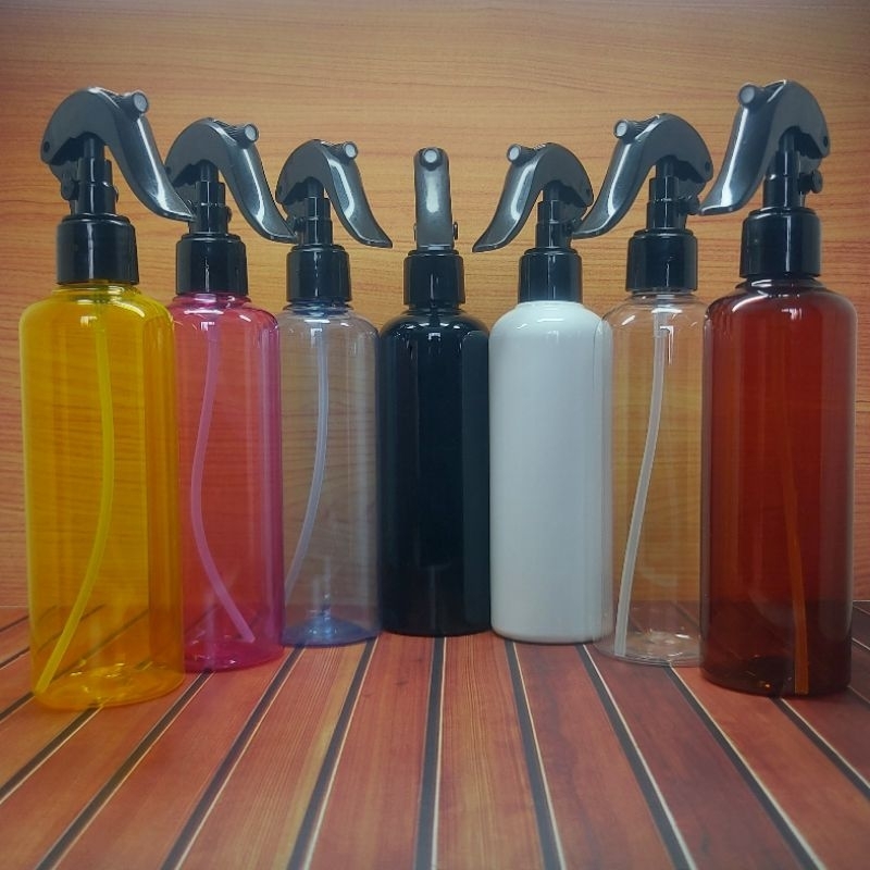 Jual BOTOL TRIGER 250ML BR VARIAN WARNA TUTUP TRIGER BEBEK HITAM/BOTOL KISPRAY 250ML TUTUP ...