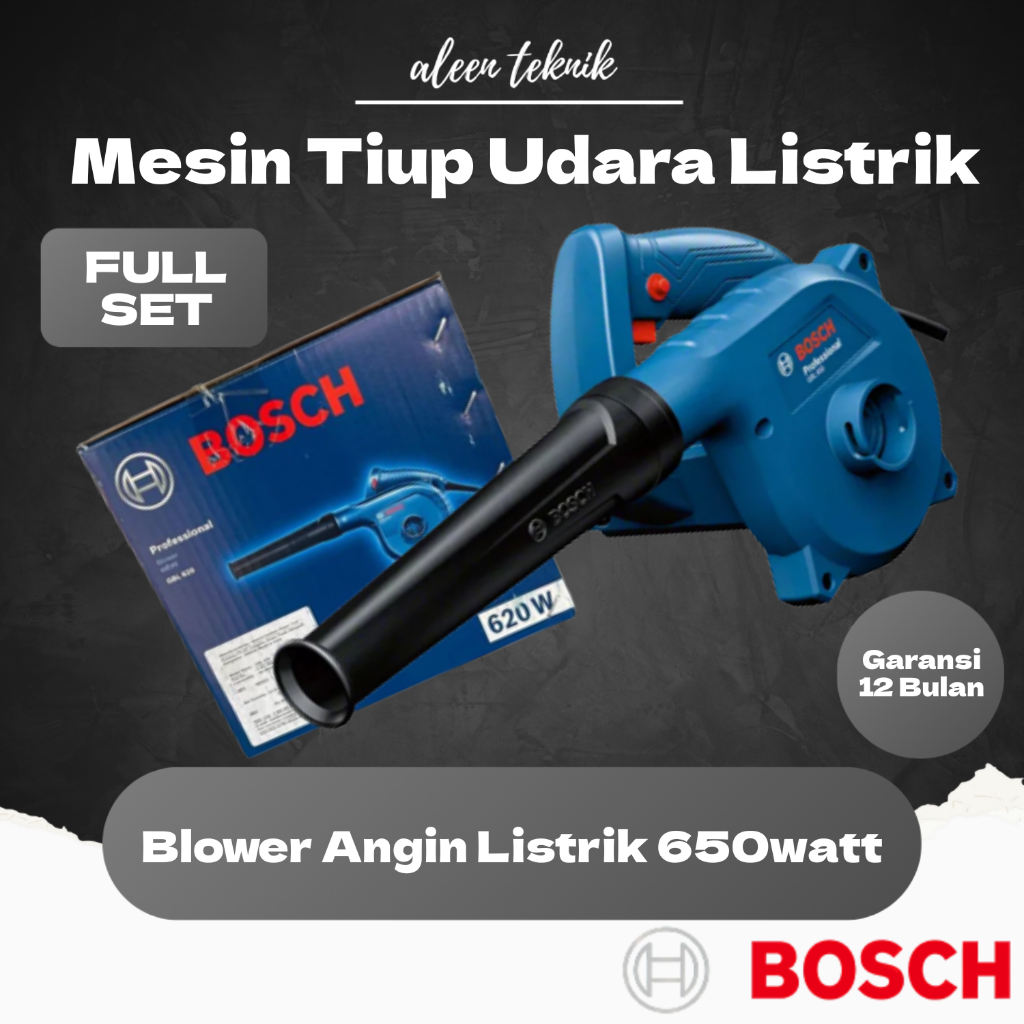 Jual Mesin Tiup Udara Listrik BOSCH GBL650 Blower Angin Listrik 650watt ...