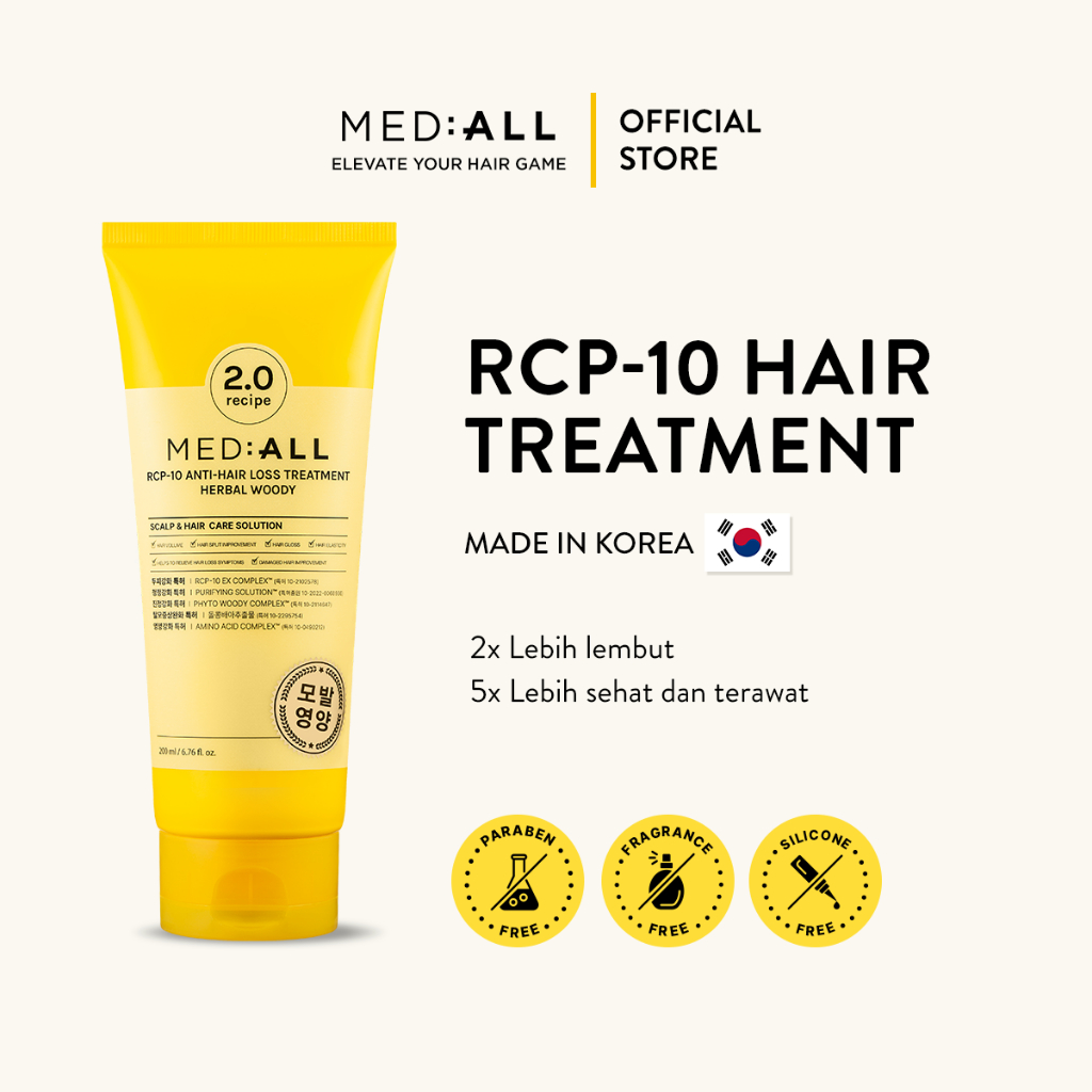Jual MEDIALL RCP-10 Anti Hair Loss Treatment (Conditioner ...
