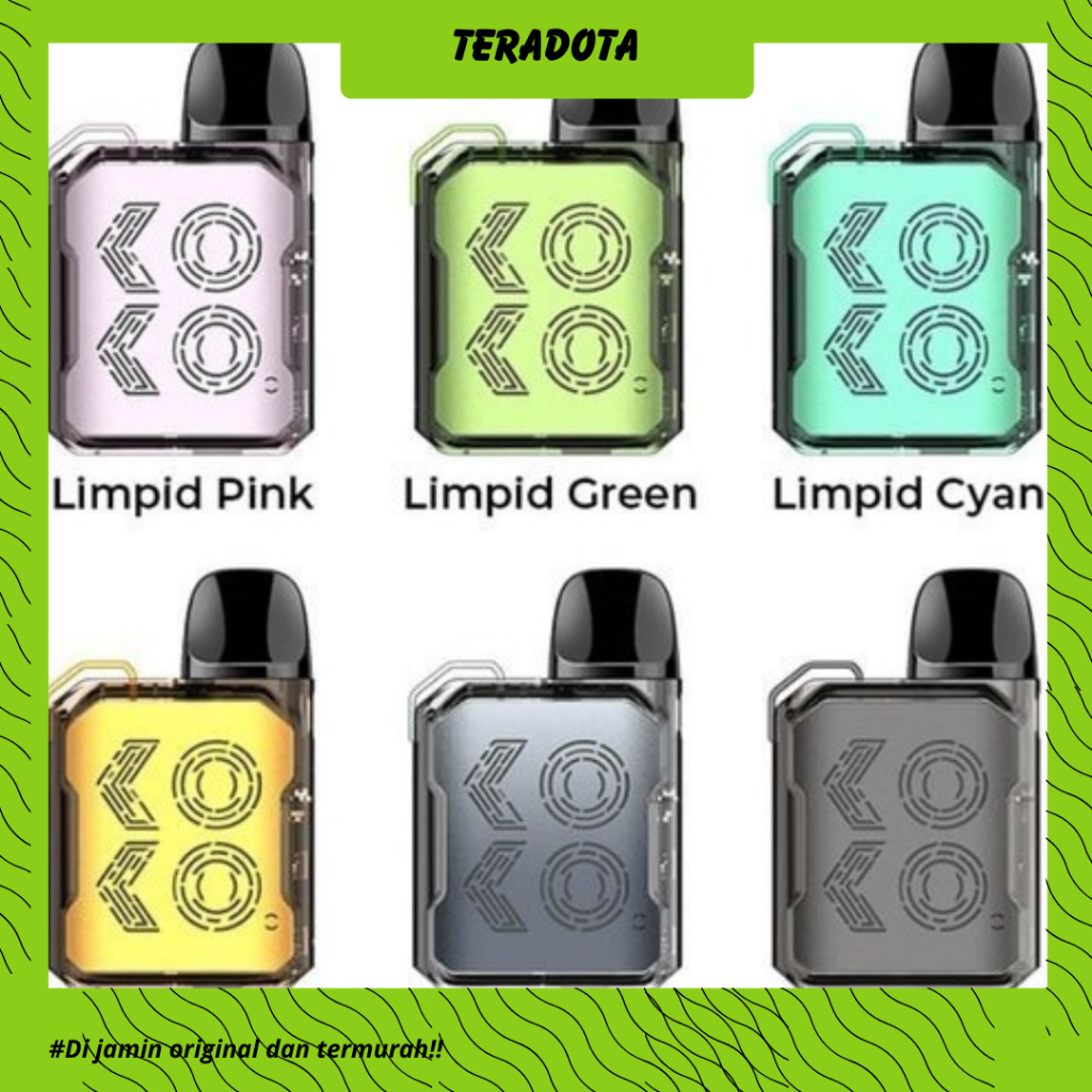 Jual DEVICE CALIBURN GK2 POD KIT VISION BY UWELL TECH CALIBURN ORIGINAL ...