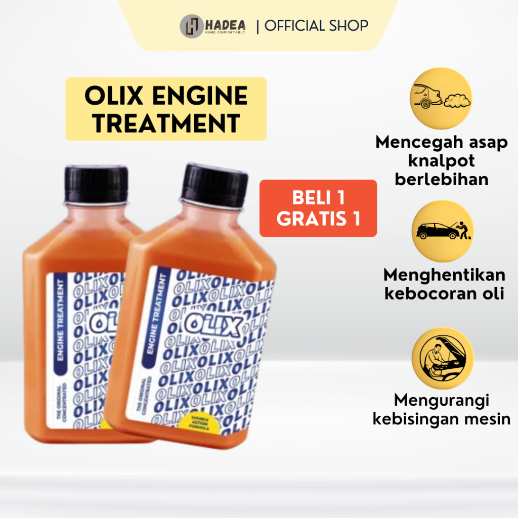 Jual Olix Engine Treatment Promo Beli 1 Gratis 1 Mencegah Asap Knalpot ...