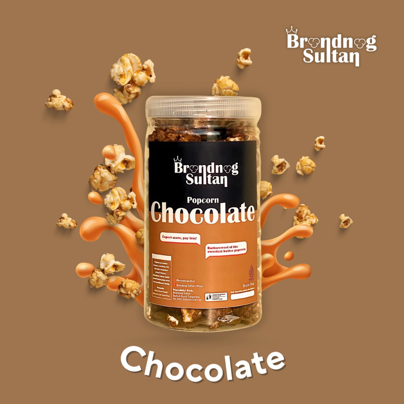 Jual [New Packaging] Jagung Popcorn Rasa Coklat/ Popcorn Chocolate ...