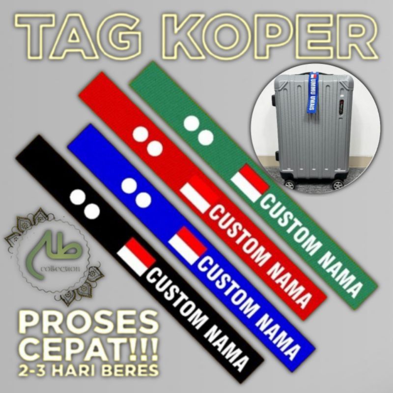 Jual Tohacollection - Baggage Tag / Tag koper Penanda koper dalam ...
