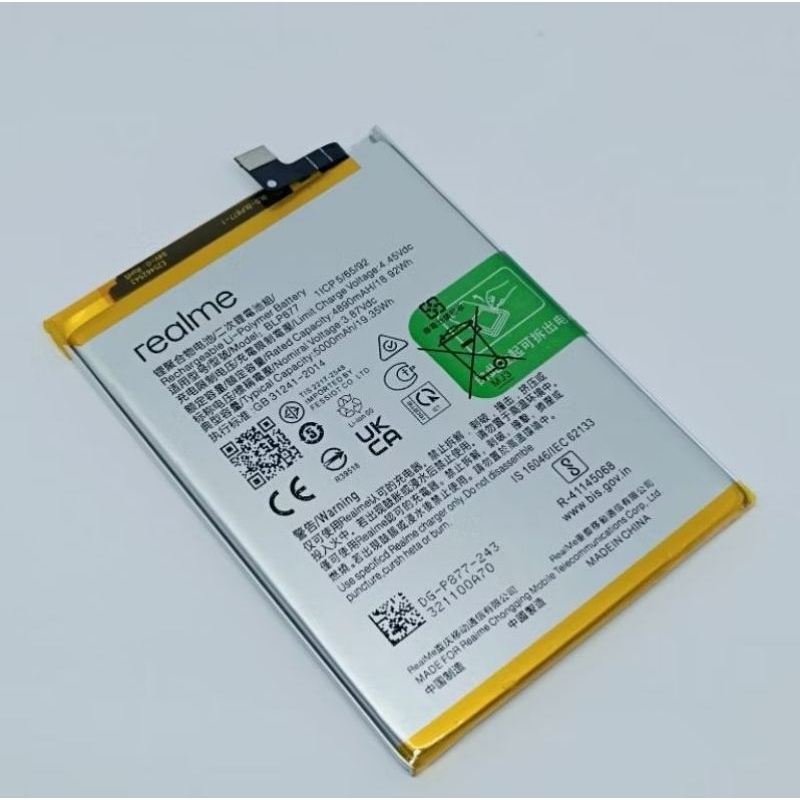 Jual Batre Baterai Realme 8i RMX3151 ORIGINAL 100% Model Batrei Battery ...