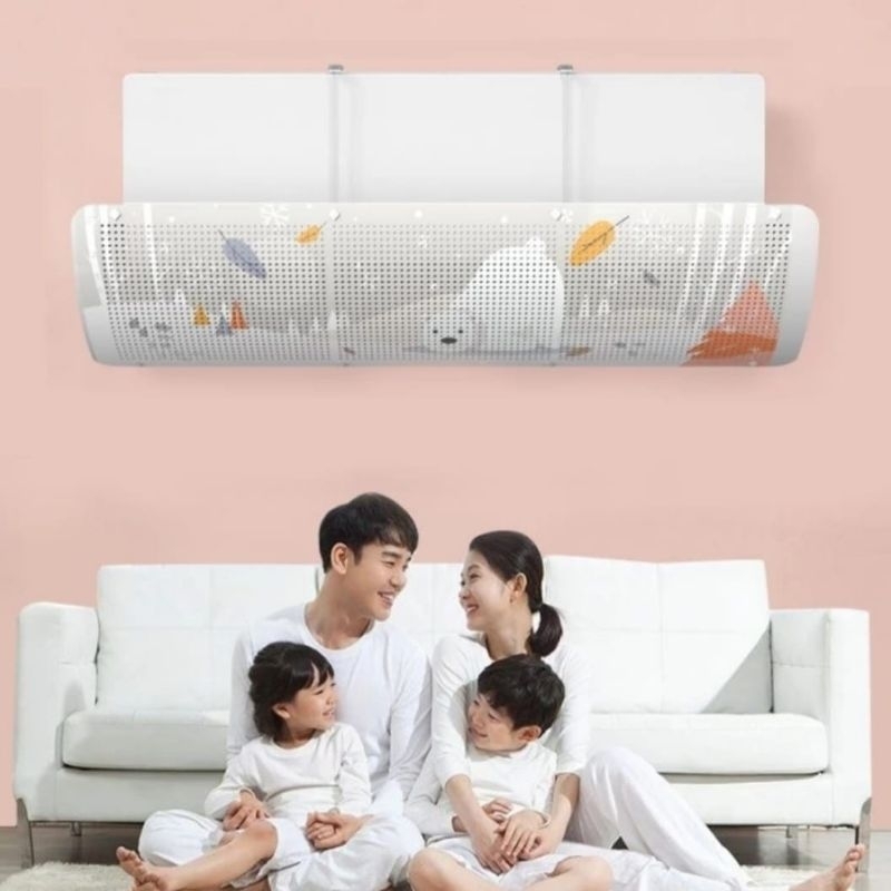 Jual Cover Pelindung Dingin Angin AC Penahan AC Reflektor Talang AC ...