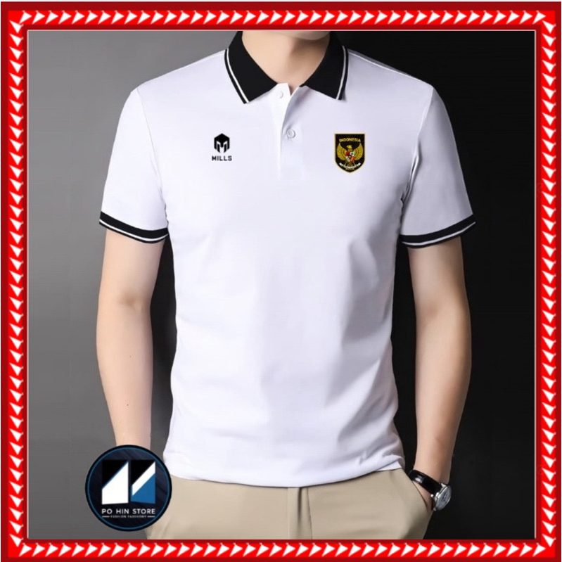 Jual Kaos Polo Shirt / kaos Wangki Kombinasi Lengan pendek / Kaos kerah ...