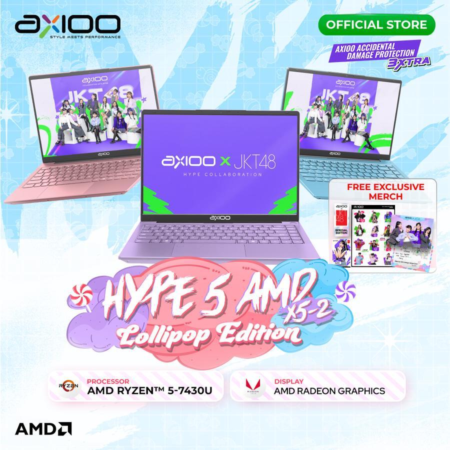 Jual Axioo MyBook Hype 5 AMD X5-2 Lollipop Edition Ryzen 5-7430U 8GB 256GB FHD IPS - Windows 11 ...