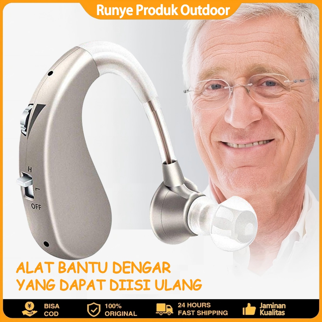 Jual Alat Bantu Dengar / Asli Rechargeable Digital Alat Pendengaran ...