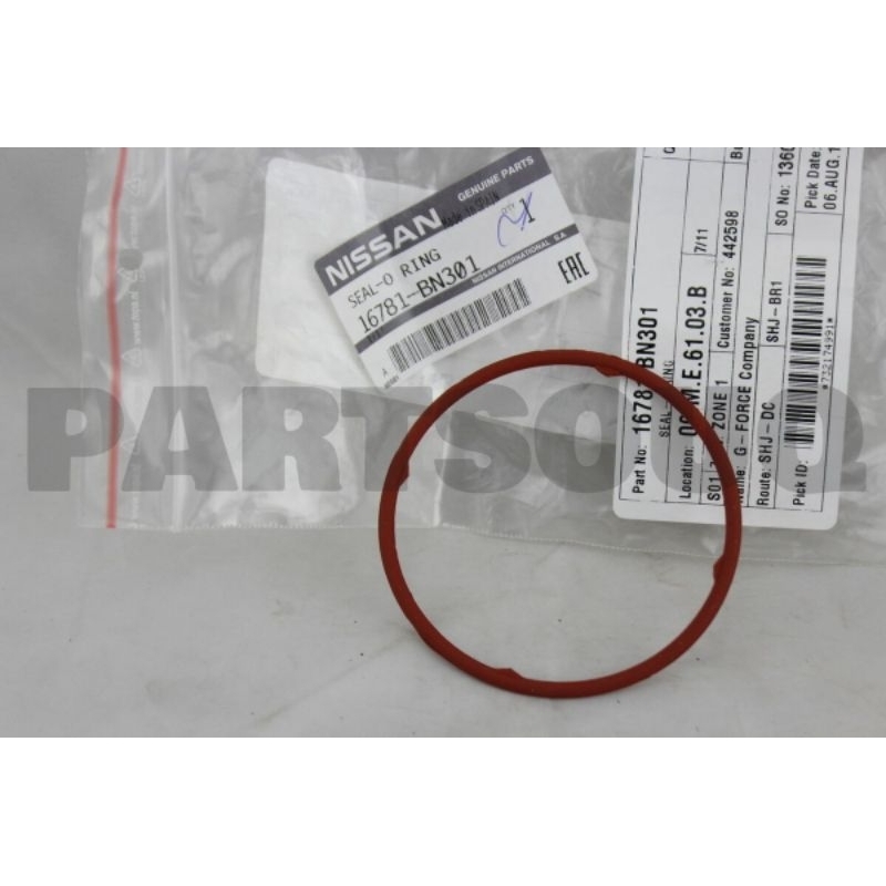 Jual Gasket Nozzle/Seal O Ring Pump Injection Nissan Navara D40 2006 ...