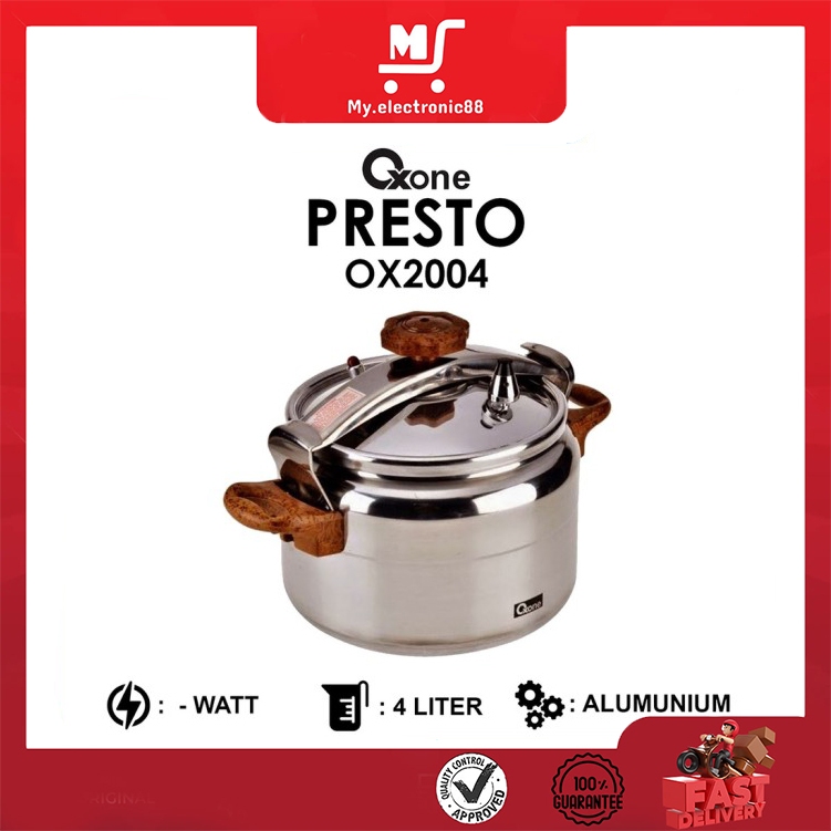 Jual PRESSURE COOKER 4LTR OXONE (OX-2004) | Shopee Indonesia
