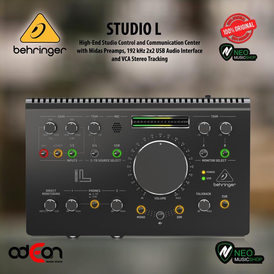 Jual Behringer STUDIO L High-End Studio Control and Communication ...