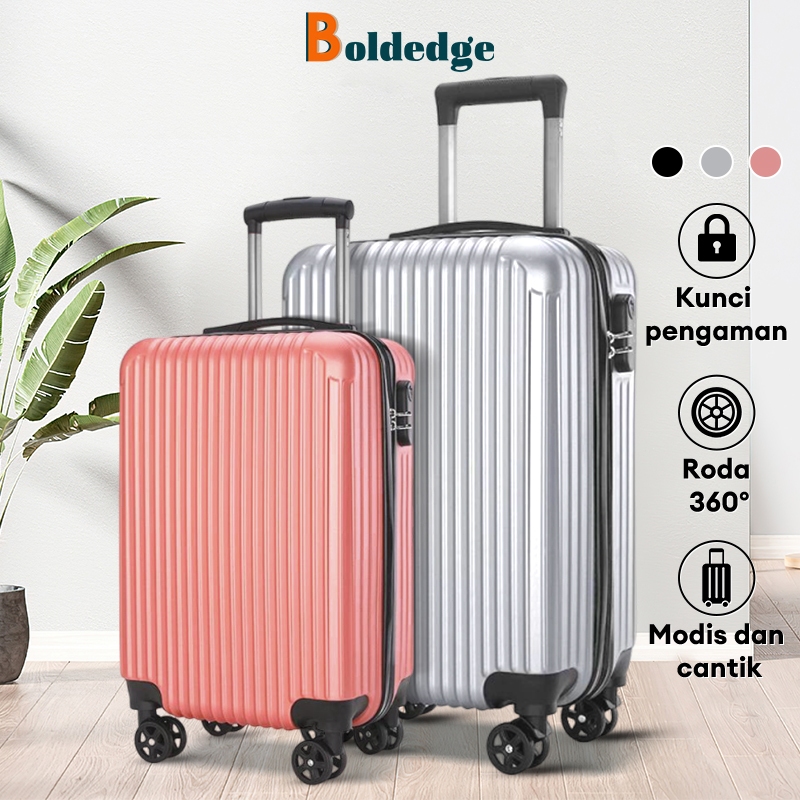 Jual BoldEdge Koper Kabin Ringan Travel 24 Inch 20 Inch Koper Hardcase ...