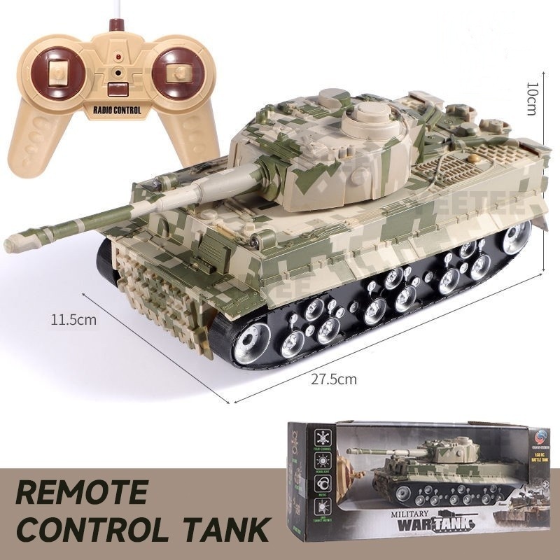 Jual Ready Remote RC Bartle Tank / 1:32 RC Remote Control Tank Car ...
