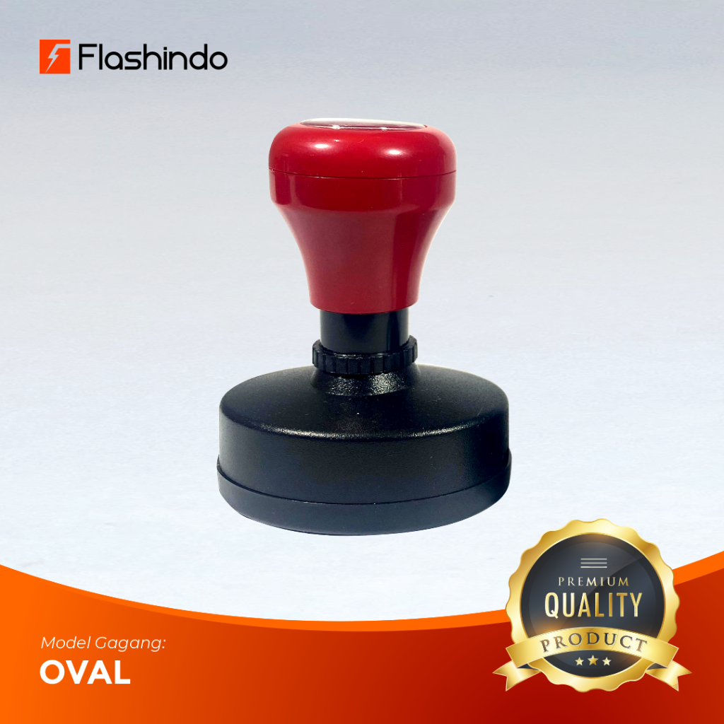 Jual Flashindo Stempel Warna Bentuk Oval | Cap Stempel Pengesahan RT RW ...