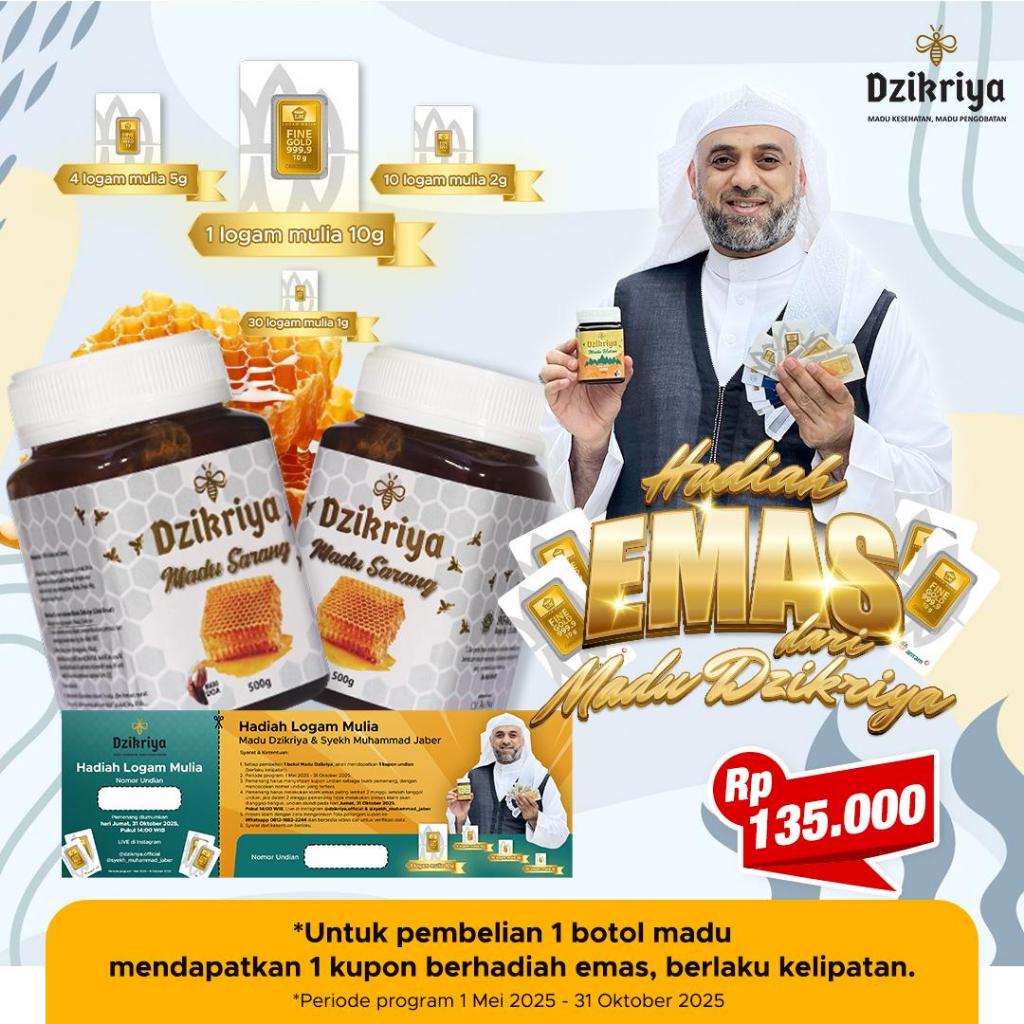 Jual Dzikriya Madu Sarang 500g - Honey Murni Asli 100% Royal Jelly Bee ...