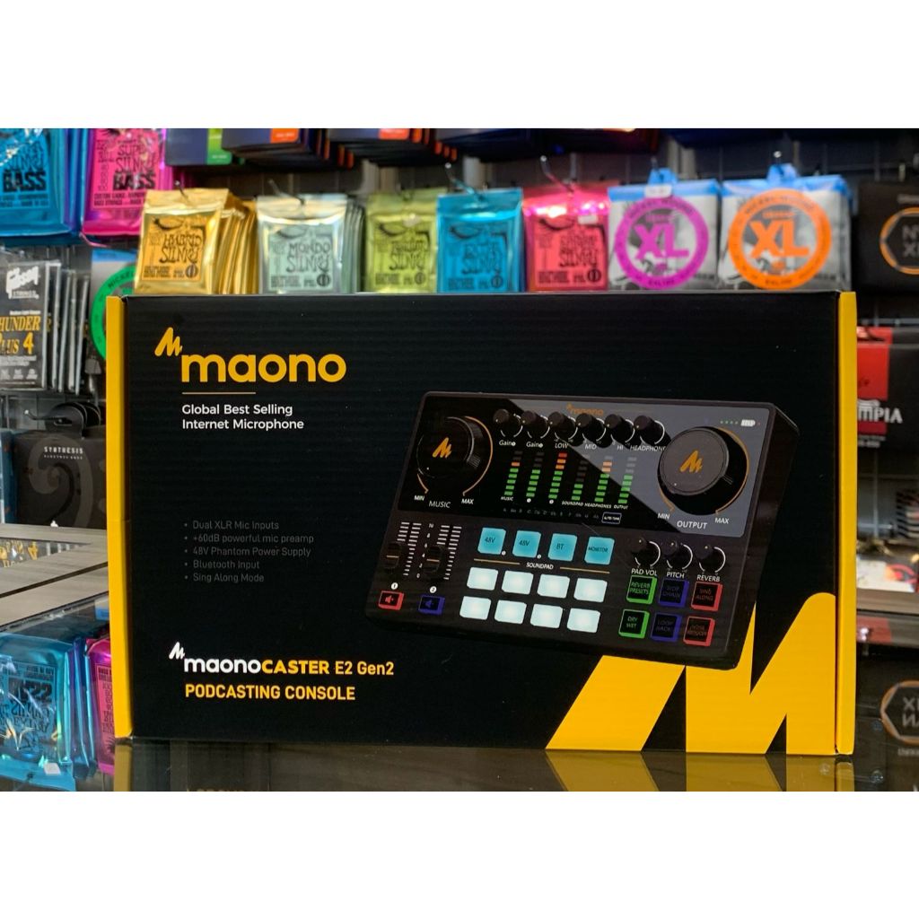 Jual Maono E2 Maonocaster AME2 GEN 2 Portable Live Streaming 2 XLR ...