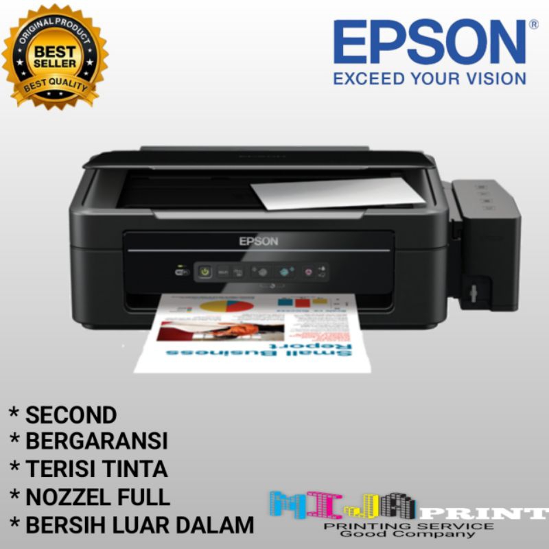 Jual Epson L360 Scan copy ( second like new ) | Shopee Indonesia