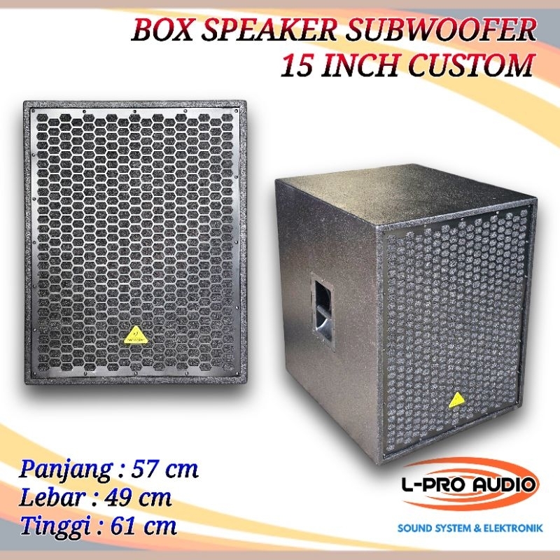 Jual Box speaker 15 inch Custom model RCF bok subwoofer 15in | Shopee ...