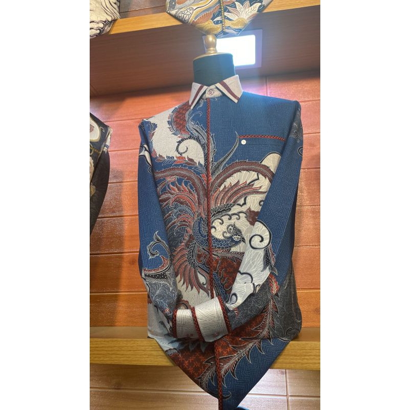 Jual KEMEJA BATIK SMOCK COTTON SILK LICIN HALUS FULL TRIKOT ADEM MOTIF ...