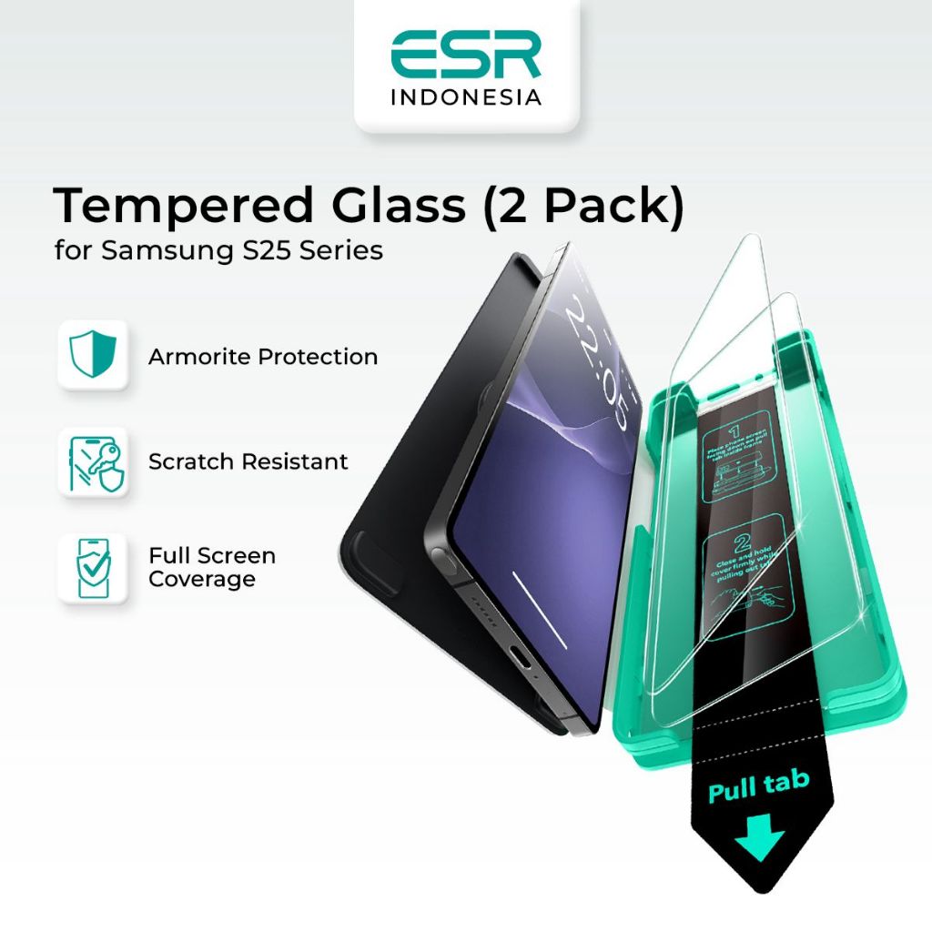 Jual ESR Tempered Glass Screen Protector Samsung S25 S25+ S25 Ultra ...