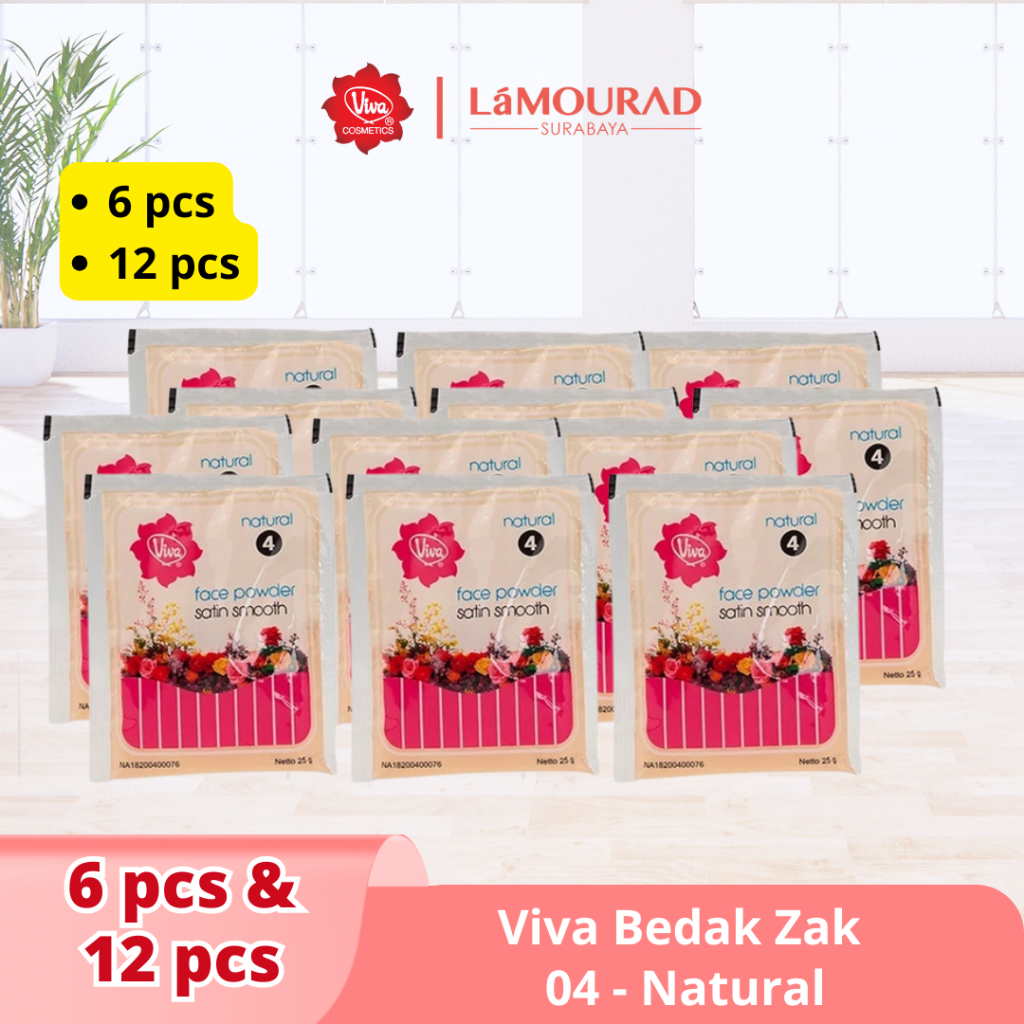 Jual (PAKET MURAH) Viva Bedak Zak Supermini 10g Mini 15g Besar 25g - 3 ...